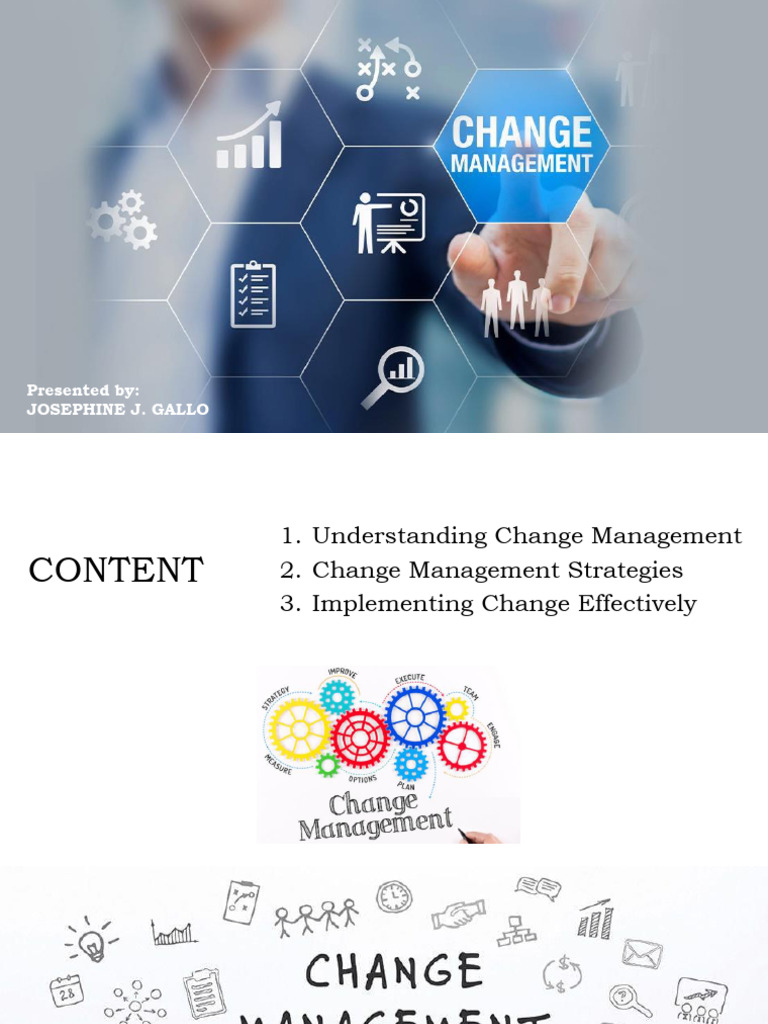 Understanding Change Management | PDF | Change Management | Career & Growth