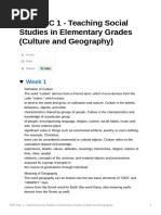 Importance of Geographic Literacy | PDF | Geography | Literacy