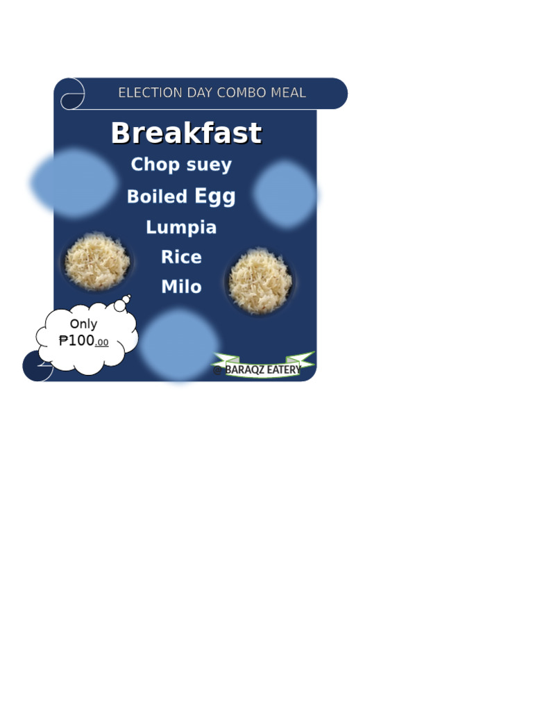 Breakfast | PDF