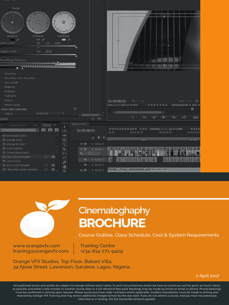 Video Editing Course Brochure | PDF