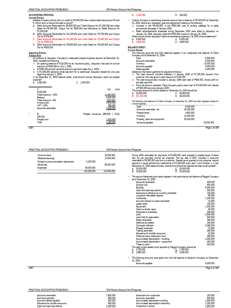 CPAR PA1 Compilation | PDF