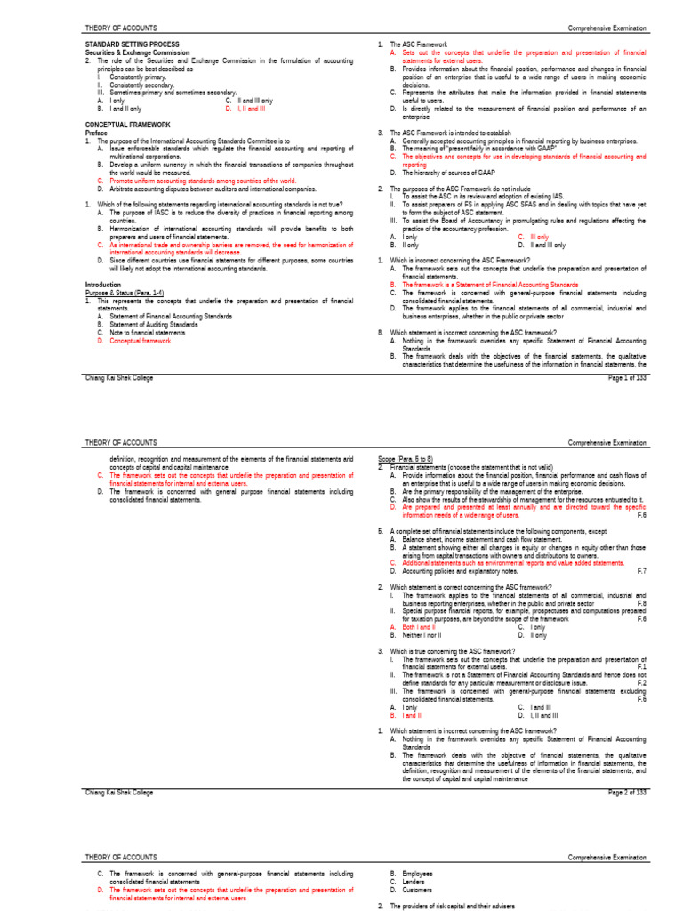 CPAR ToA Compilation | PDF