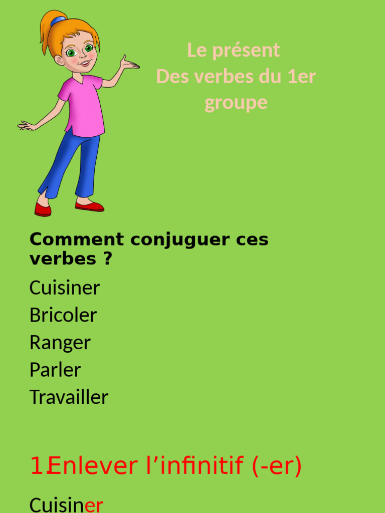 Verbes 1er GP Y3 | PDF