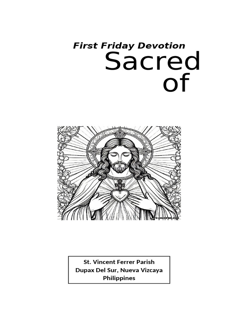 Act of Reparation To The Sacred Heart of Jesus | PDF