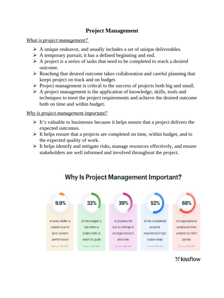 Project Management | PDF