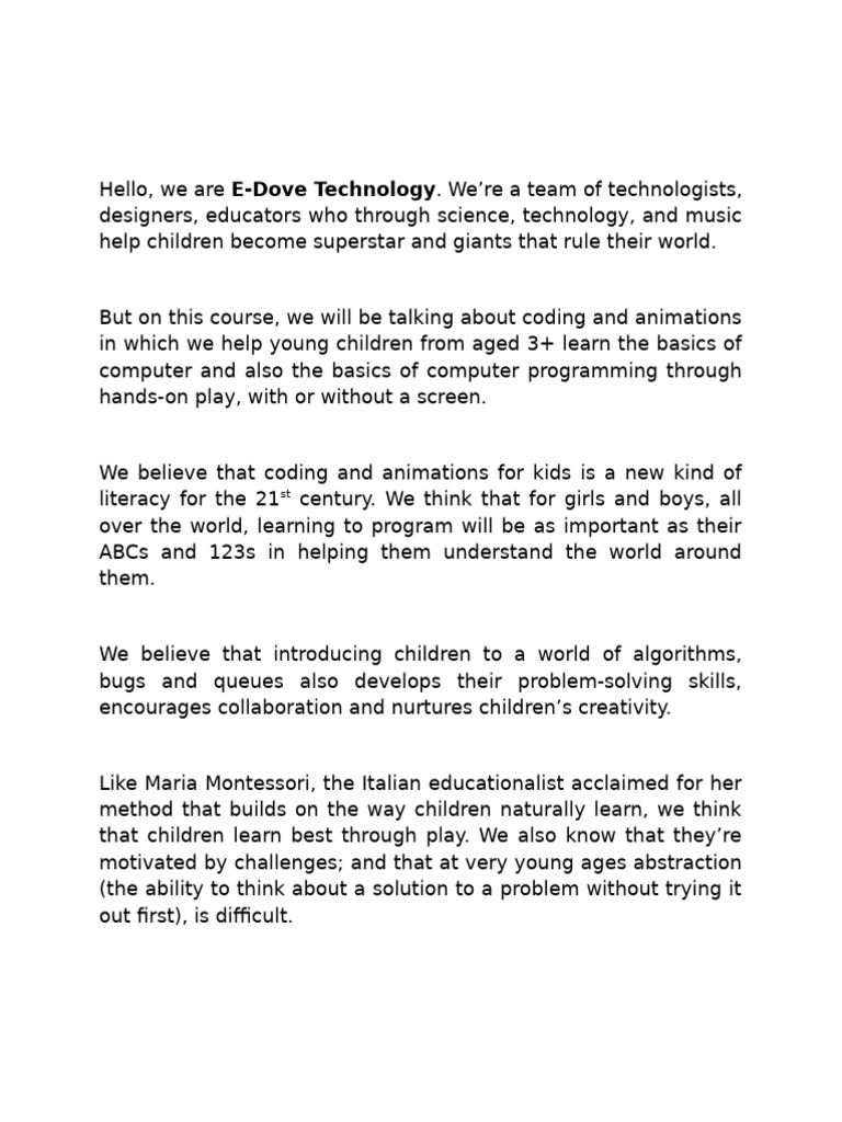 Coding Proposal | PDF