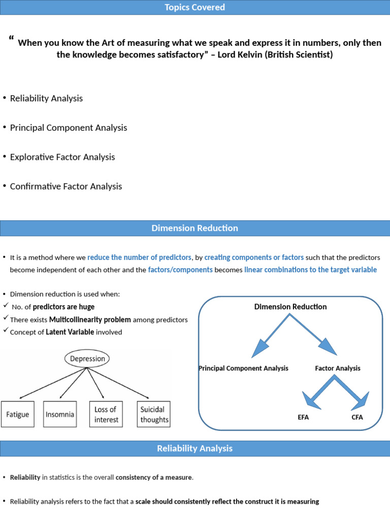 Dimension - Reduction 1 | PDF