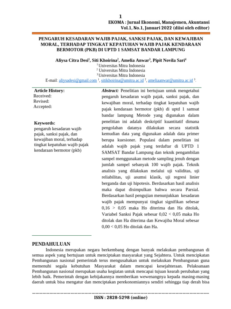 Jurnal Aliysa Citra Desi | PDF