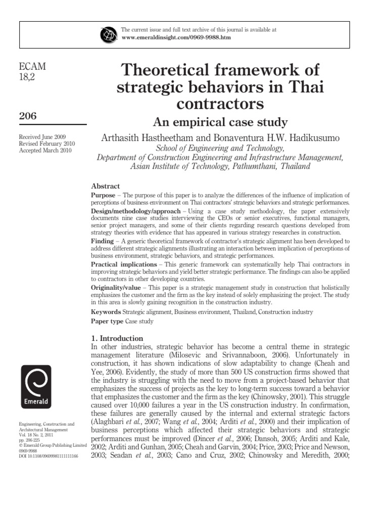 Theoretical Framework | PDF