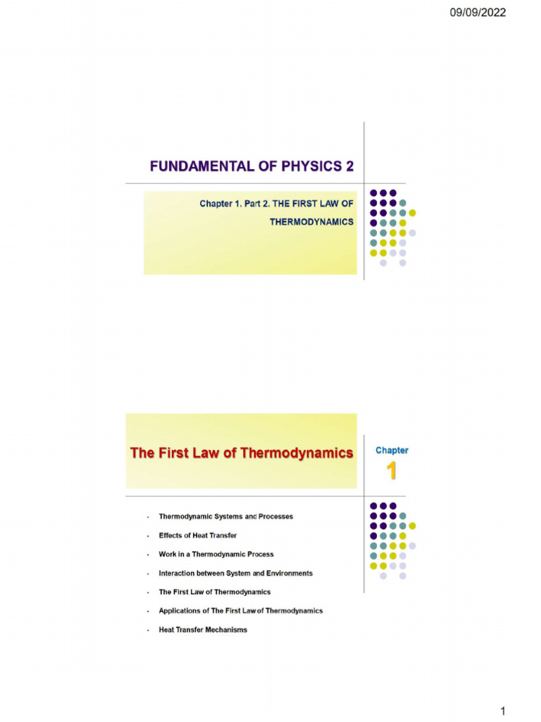 Fundamental of Physics 2 - Chapter 1. Part 2 | PDF
