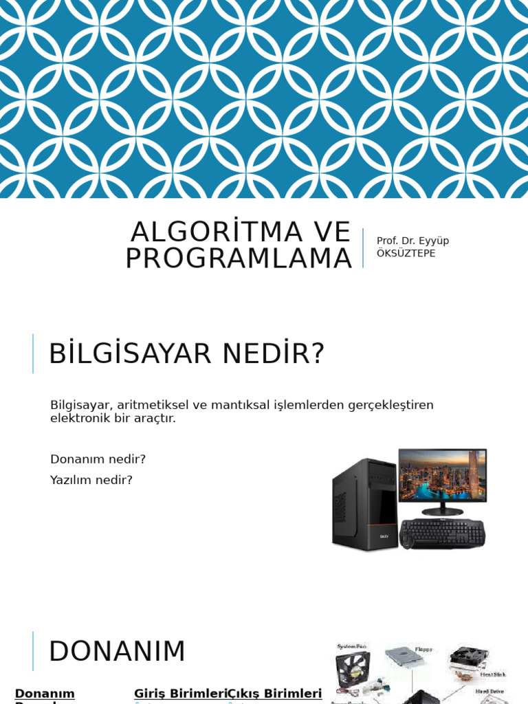 Algoritma ve Programlama | PDF