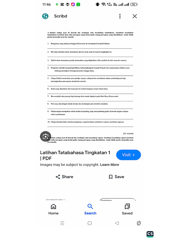 Kesalahan Tatabahasa Scribd (ms14) | PDF