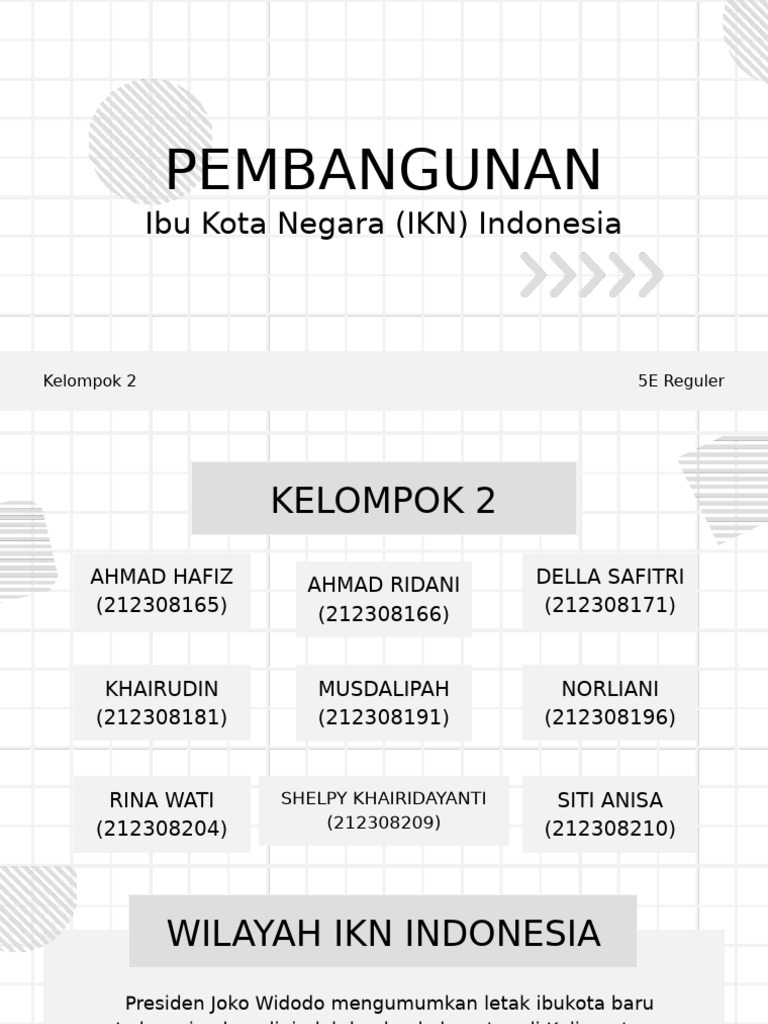 Kelompok 2 Pembangunan IKN | PDF