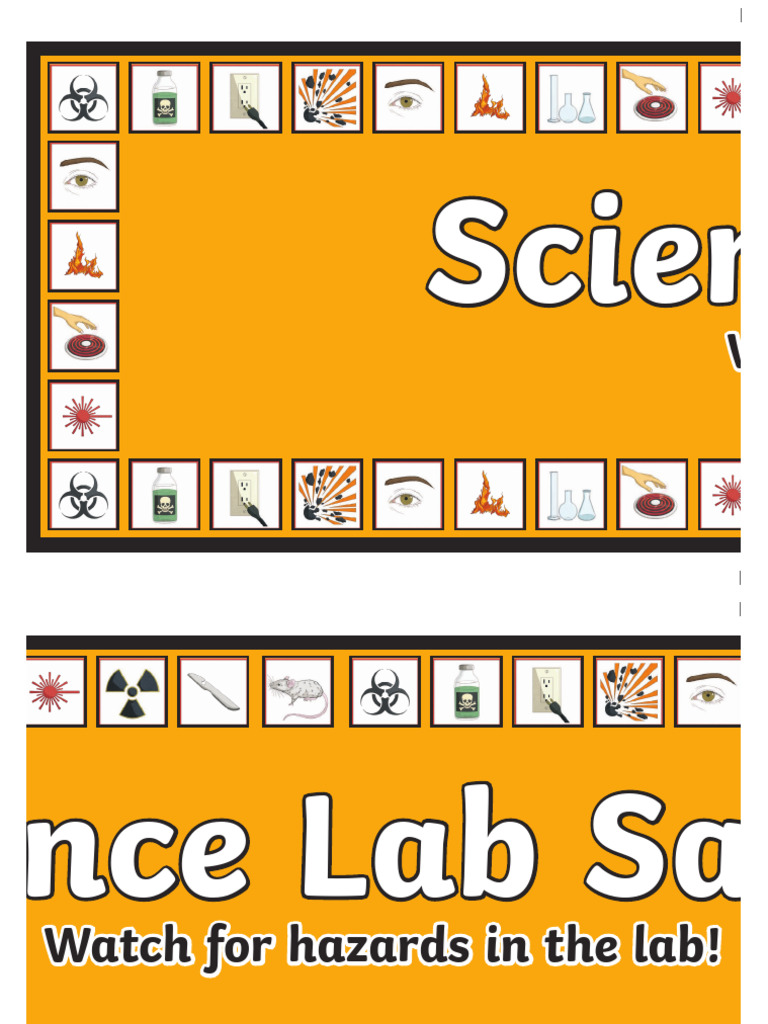 Color Science Lab Safety Banner | PDF
