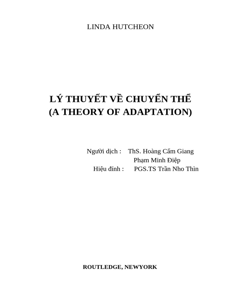 Ly Thuyet Chuyen The. | PDF