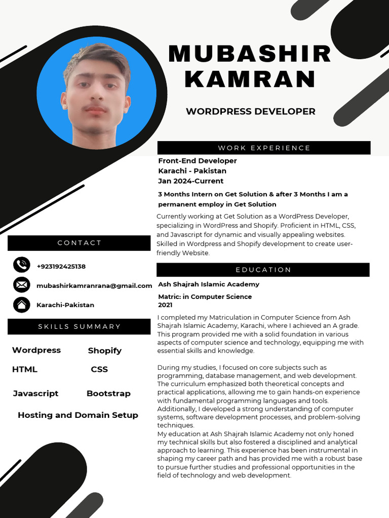 Mubashir Kamran | PDF