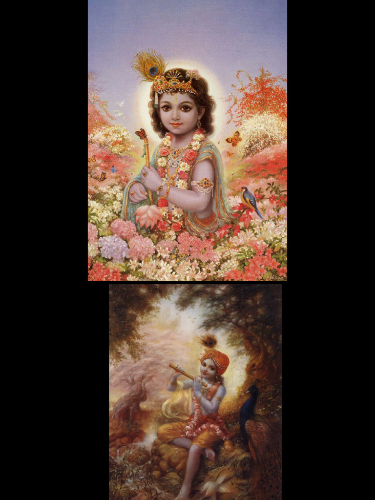 BBT Art Krishna Childhood Pastimes For Kirtans Collections | PDF