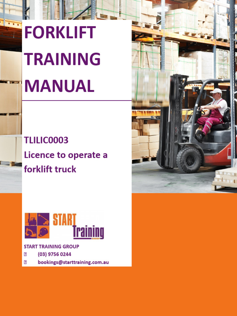 LF Forklift Training Manual Jul 2024 v5.3 | PDF