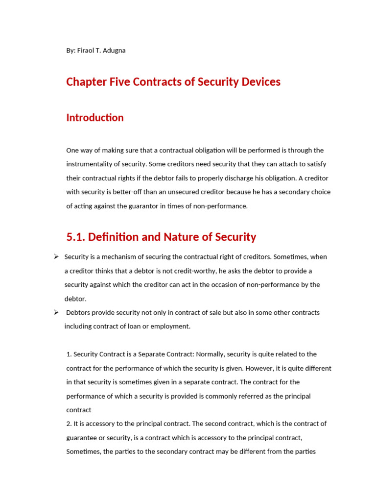 Chapter 5 Module | PDF