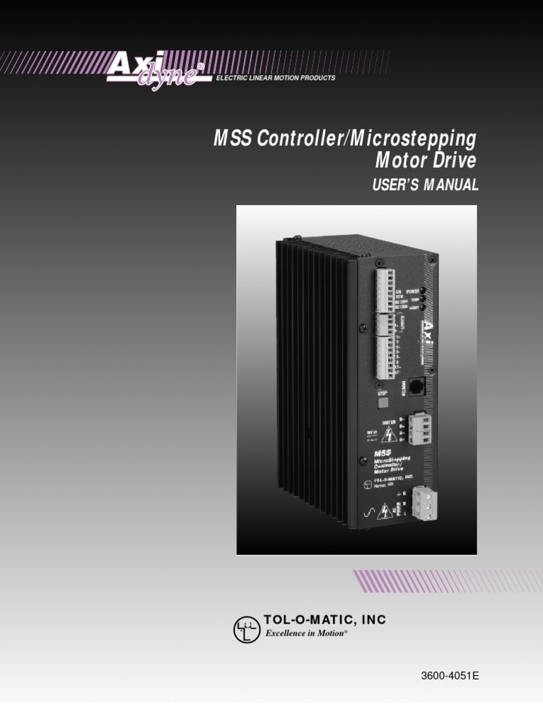 Driver Motor Stepper | PDF | Switch | Programmable Logic Controller