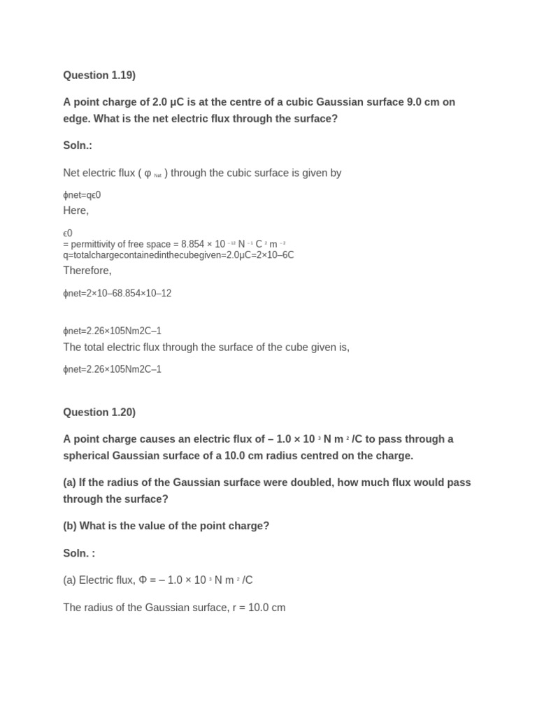 Part 4 Chap 1 Physics | PDF
