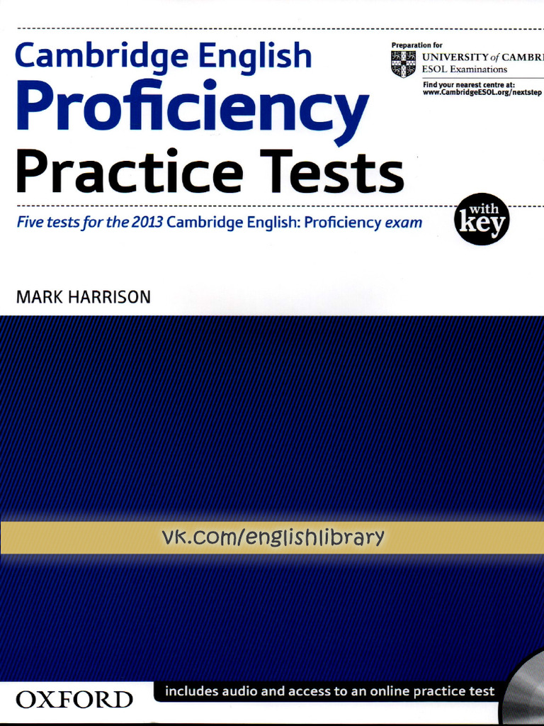 Proficiency Practice Tests | PDF