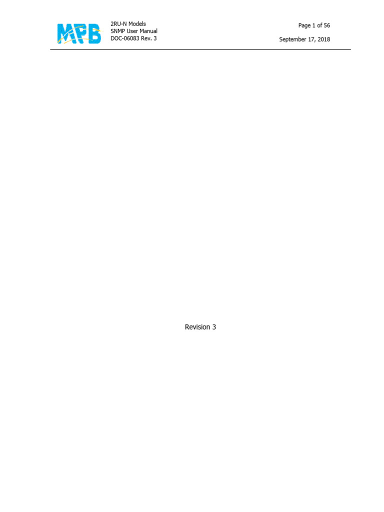 2RU-N SNMP User Manual Guide | PDF | Computer Science | Science ...