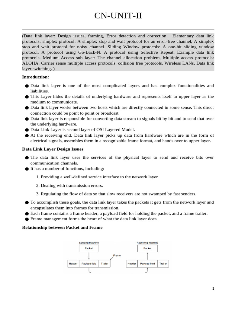 CN Unit Ii R18 | PDF