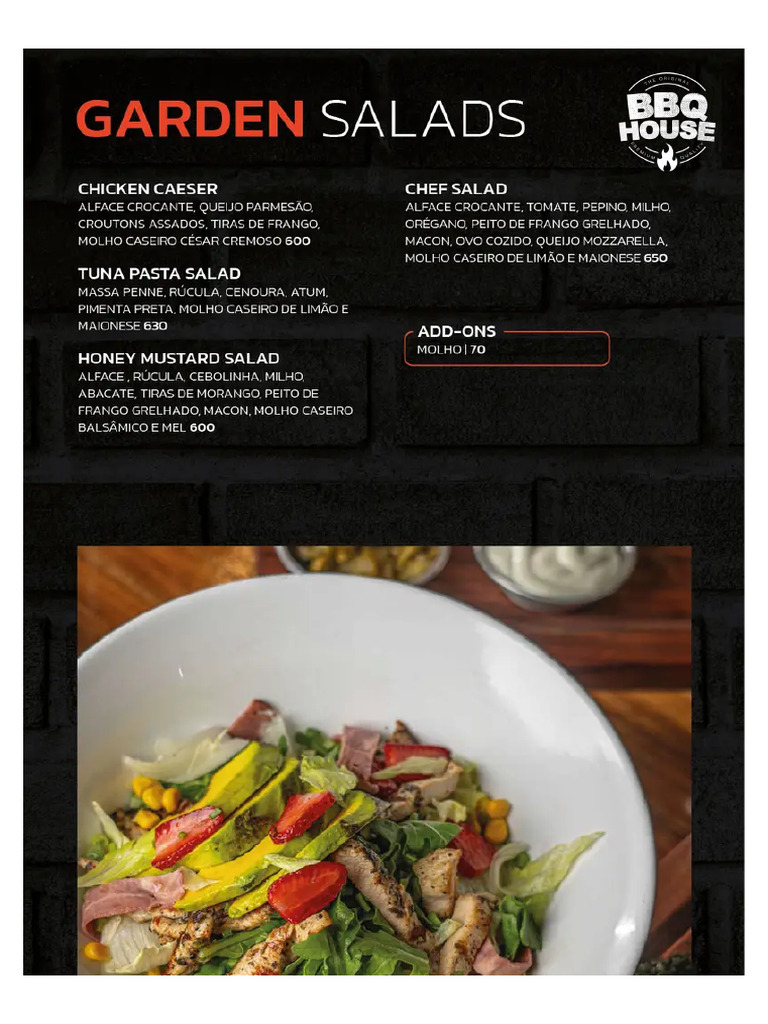 BBQ House MZ Menu | PDF