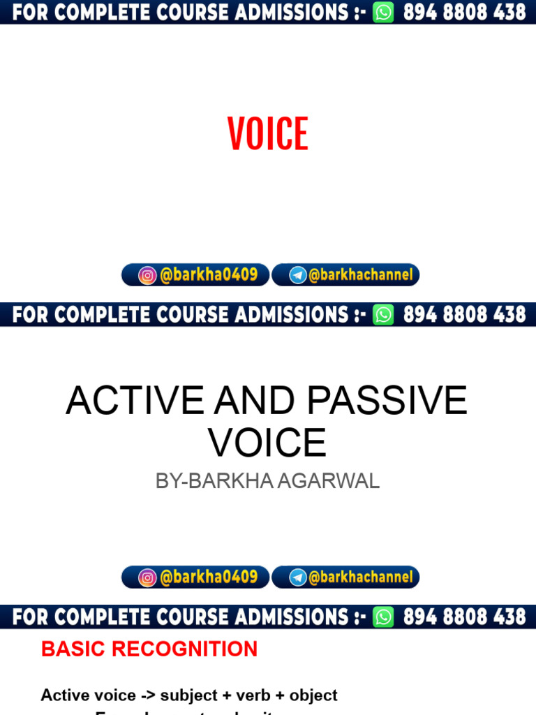 Voice | PDF