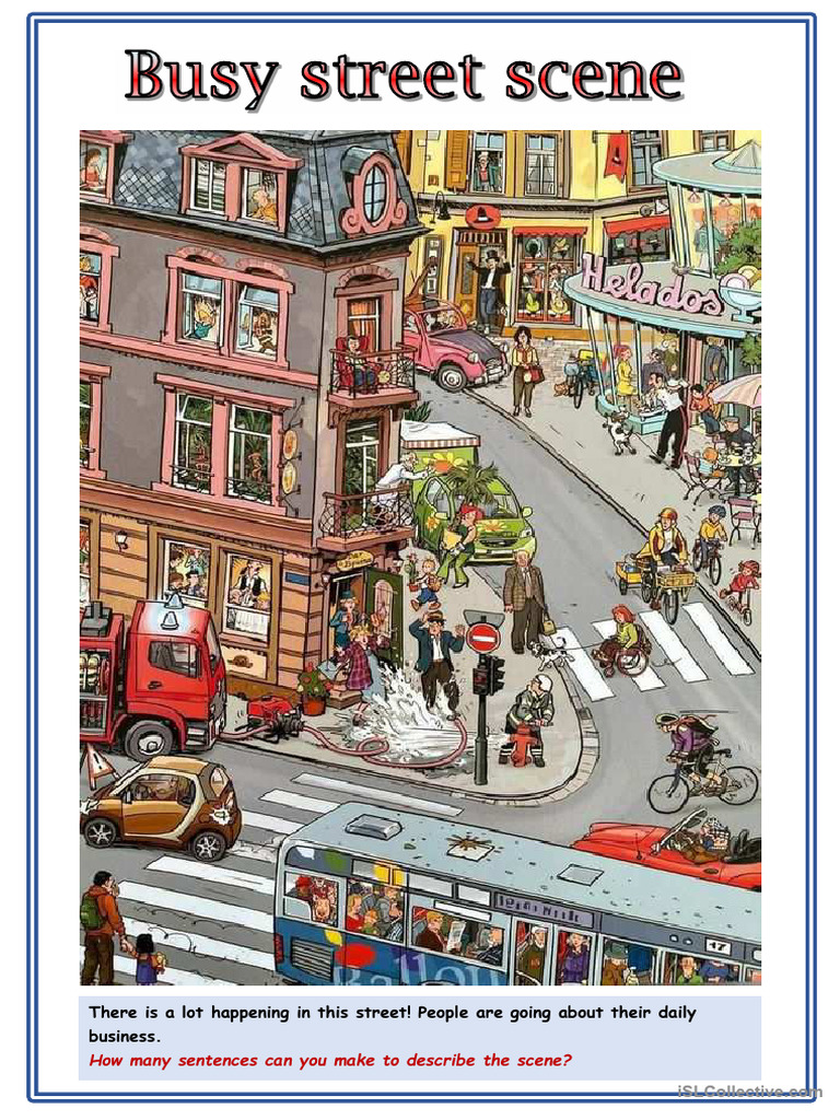 Picture Description Activity | PDF