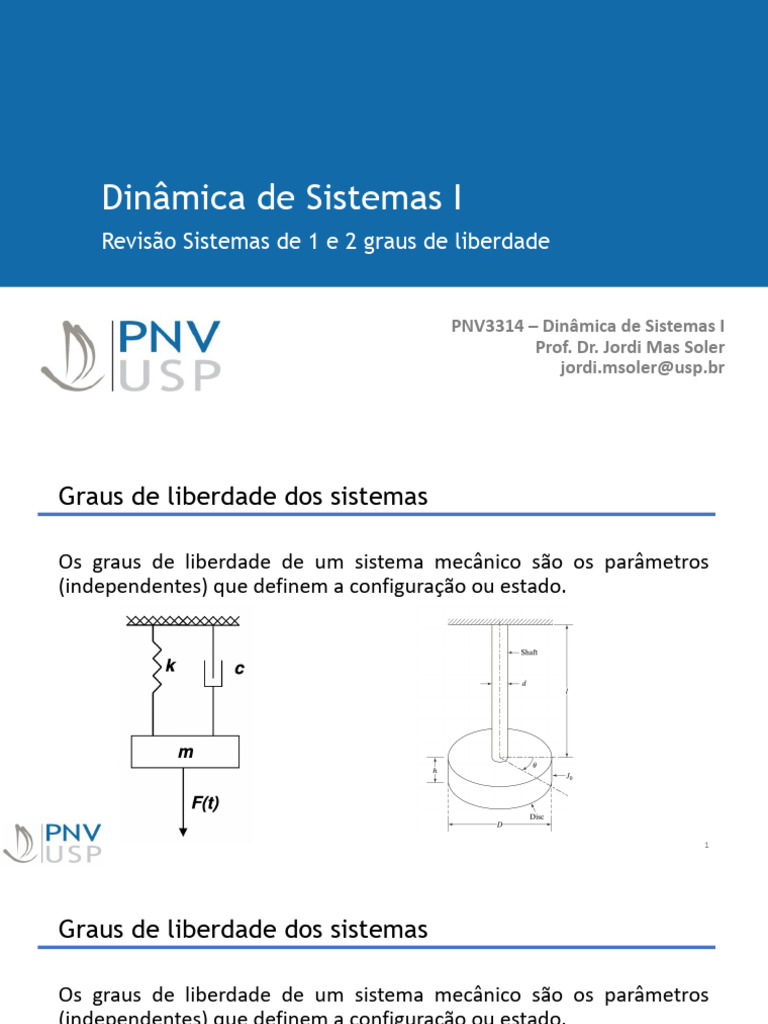 PNV3314 Slides - Aula - 01 | PDF