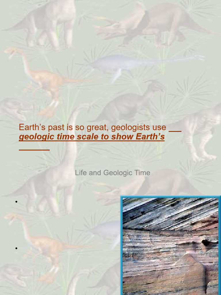 Els Q1W6 Geologic Time Scale | PDF
