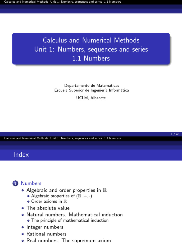 Unit1.1 Numbers | PDF