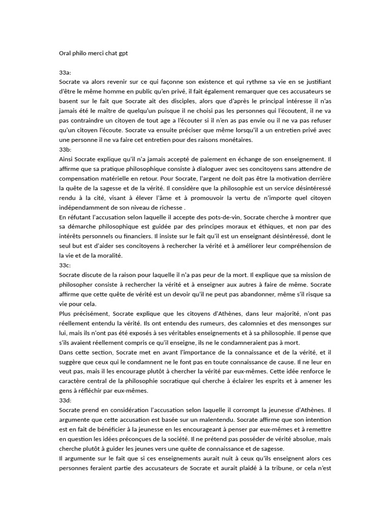 Oral Philo MRC Chat GPT | PDF