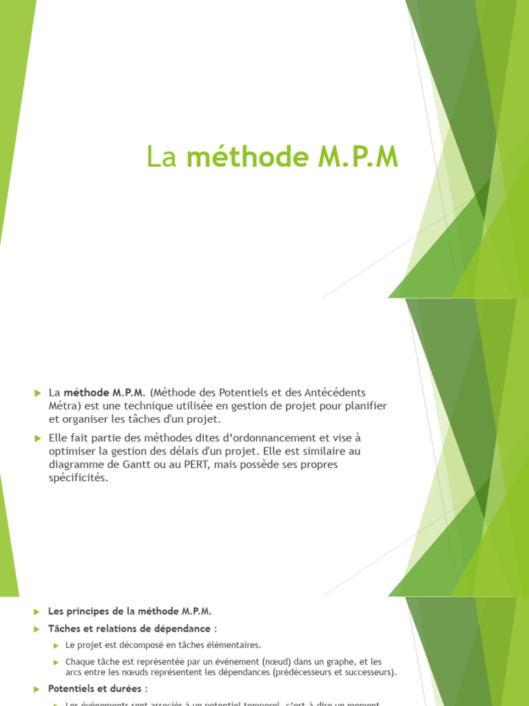 Methodes MPM | PDF