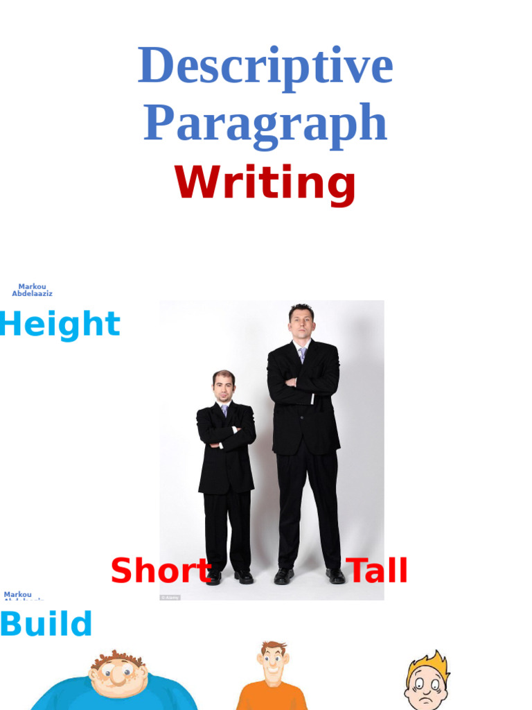 Descriptive Paragraph | PDF