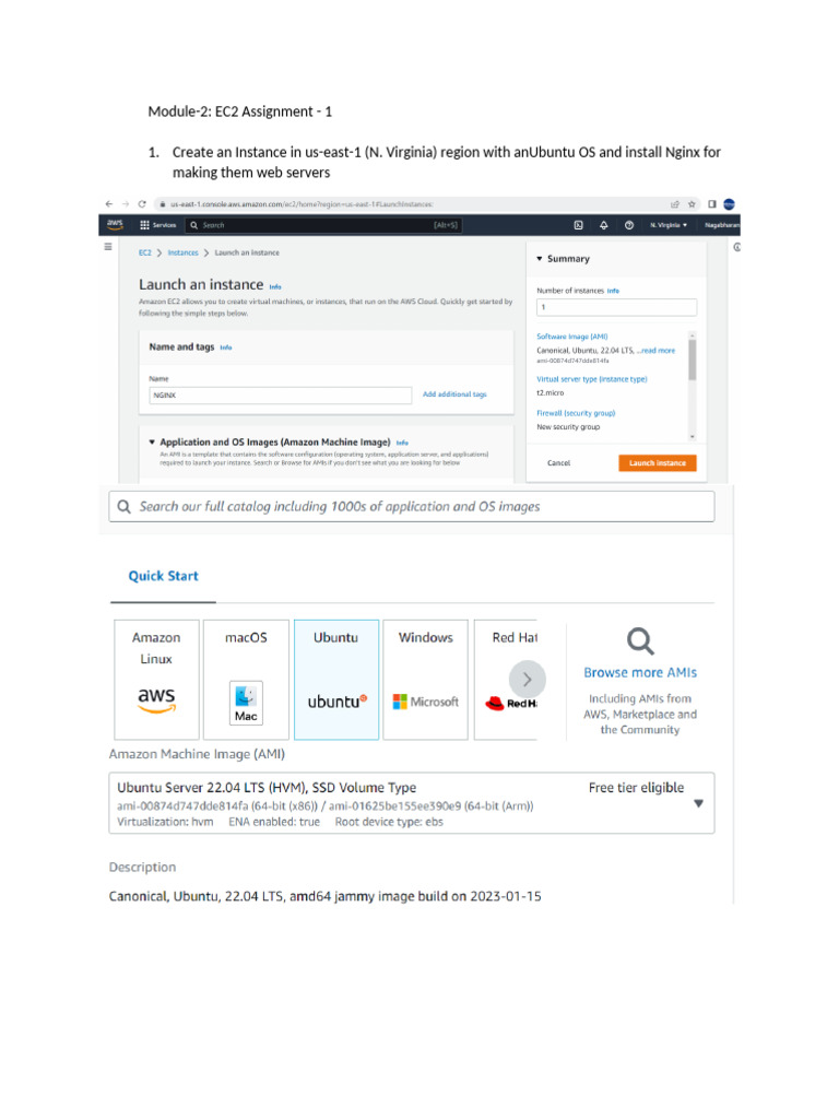 EC2 Assignment1 | PDF
