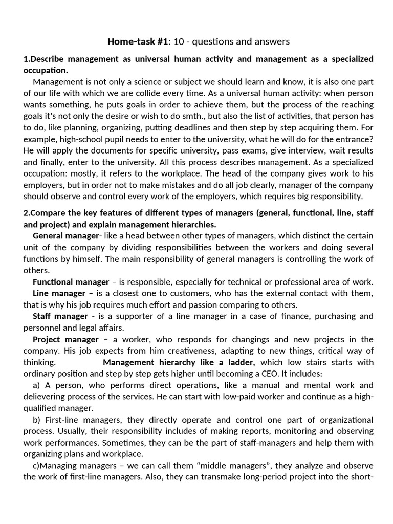 #1 Anisa Sh. Management | PDF