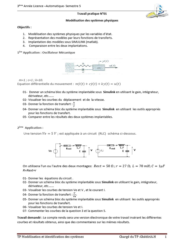 Travail pratique N°1_Identification-converti | PDF Travail pratique N°1_Identification-converti | PDF