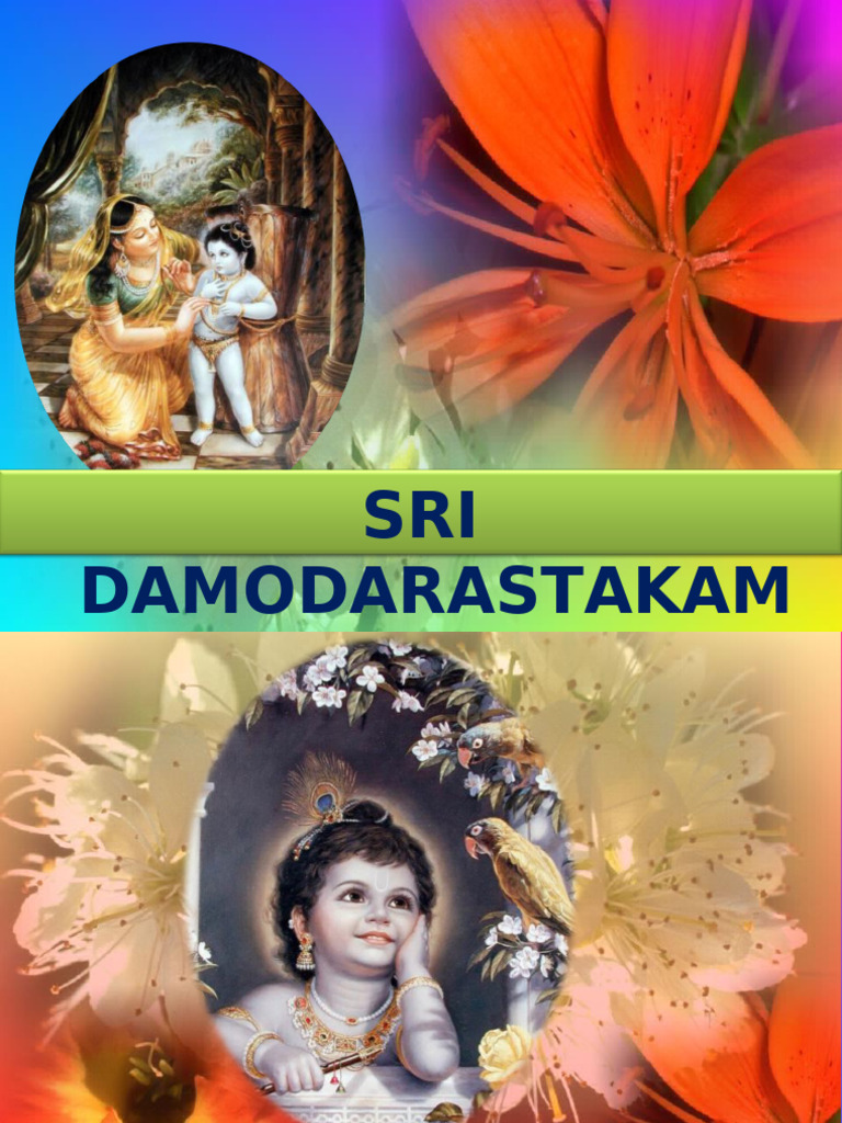 Damodarastakam PPT WORD | PDF