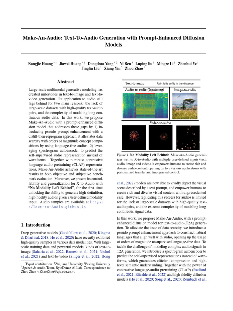 Audio Generation With Diffusion Models | PDF | Data Compression ...