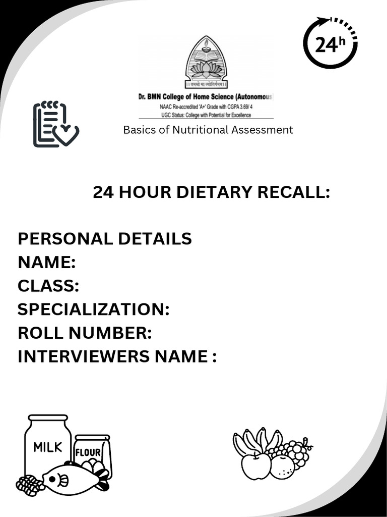Basic of Nutritional Assessment | PDF