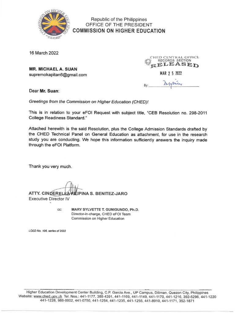 College Readiness Standard 1 | PDF