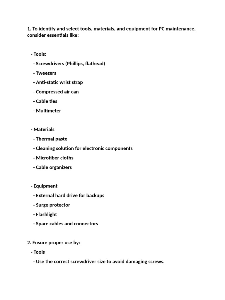 Computer Maintenance and Repair 22 | PDF | Computer Network | Computers