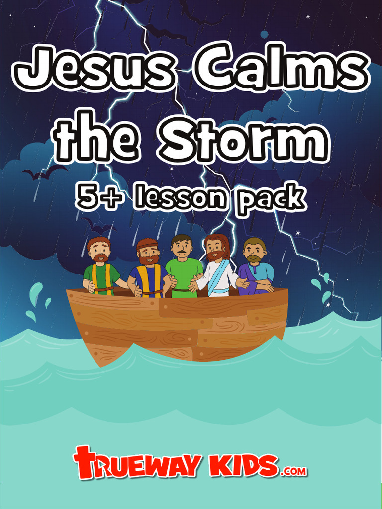 Calming the Storm for Kids | PDF | Jesus | Disciple (Christianity)