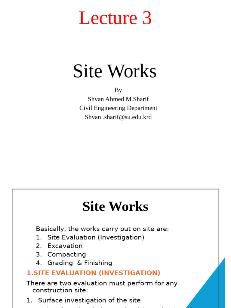 Lecture 3 Shvan | PDF