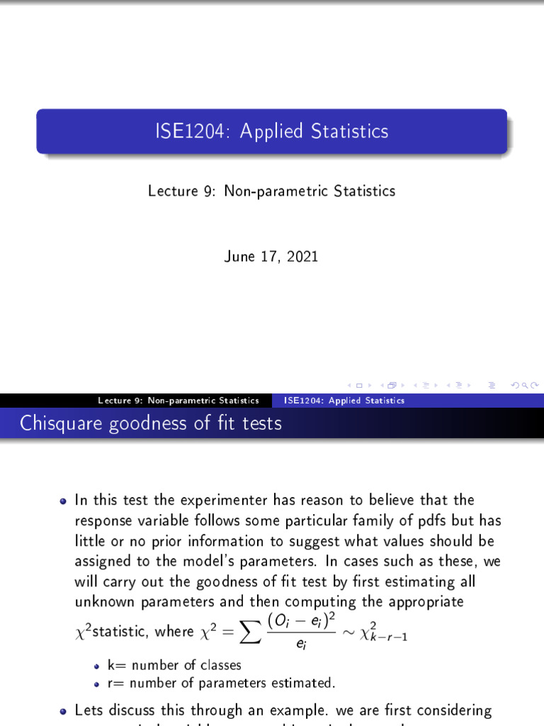 ISE1204_lecture9-1 | PDF