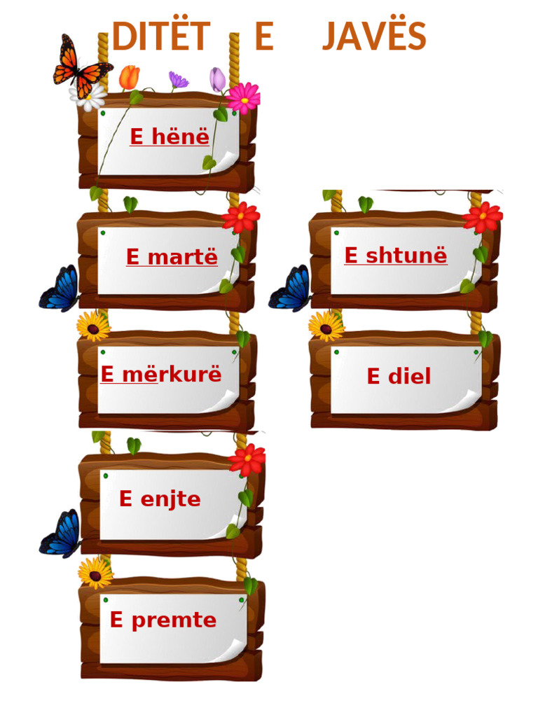 Ditet e javes | PDF