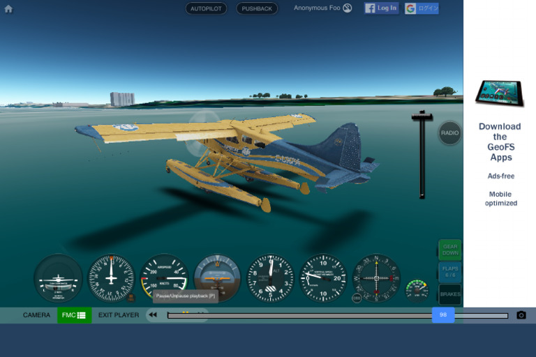 GeoFS - Fly in Your Web Browser 2 | PDF